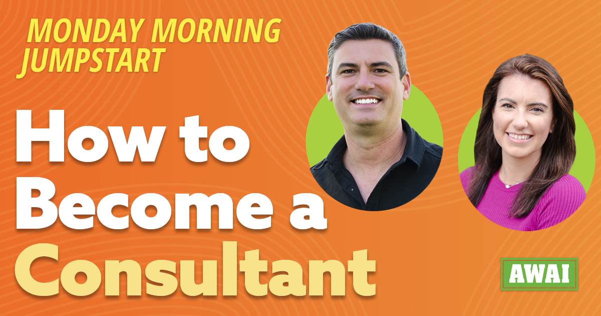 Monday Morning Jumpstart: How to Become a Consultant