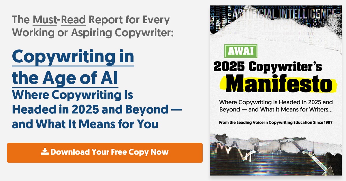 The Must-Read Report for Every Working or Aspiring Copywriter: Copywriting in the Age of AI ...